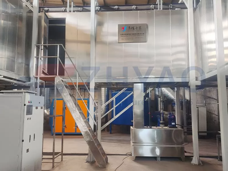 Large Automatic Powder Coating Line with Electrophoresis Treatment and ...