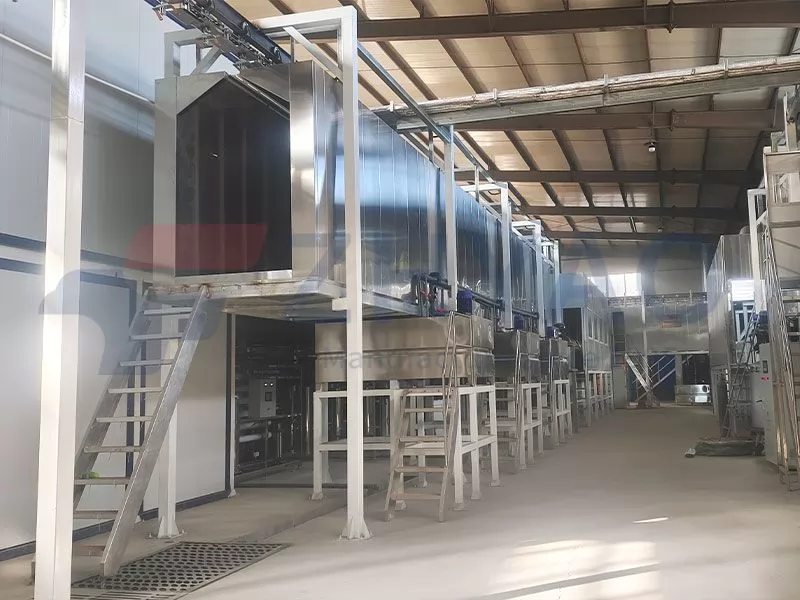 Large Automatic Powder Coating Line with Electrophoresis Treatment and ...